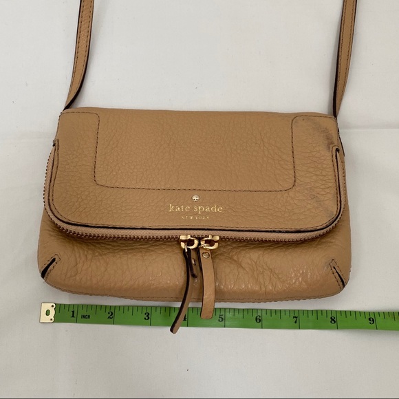 kate spade | Bags | Kate Spade Beige Pebbled Leather Mini Bag | Poshmark